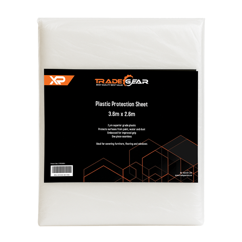 TRADEGEAR Plastic Drop Sheet – TradeGear